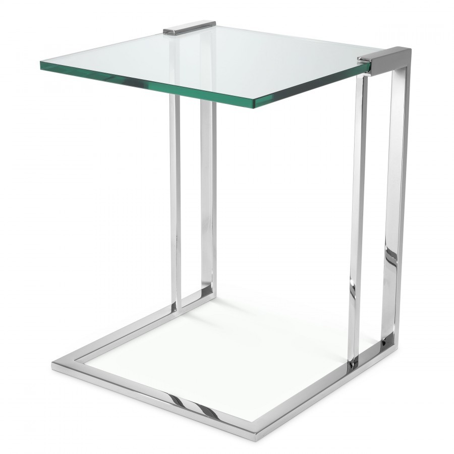 Стол Eichholtz Side Table Perry Polished Steel — в интернет-магазине ...